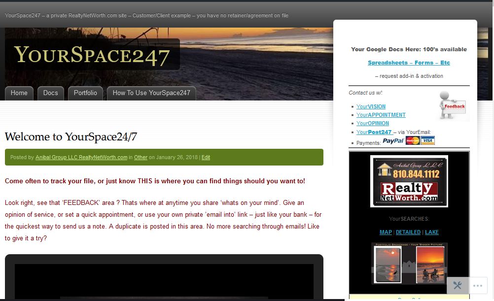 YourSpace: 24/7 | NetWorthBasics.com